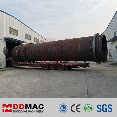 Single Drum Rotary Dryer Machine for Sand, Lignite, Coal, Slime, Biomass, Pomace, Chicken Manure Drying