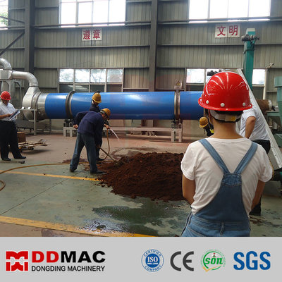 Coconut Peat Waste Coir Pith Rotary Drum Dryer for Vietnam Market, Industrial Rotary Dryer Price