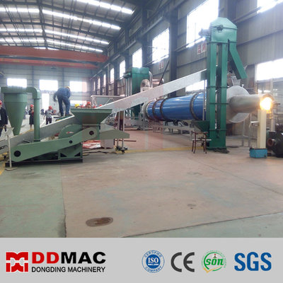 Single Drum Rotary Dryer Machine for Sand, Lignite, Coal, Slime, Biomass, Pomace, Chicken Manure Drying