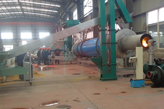 ISO Certificated Rotary Drum Dryer for Cassava Residues, Olive Pomace, Bean Dregs, Sugar Beet Pulp, Food Waste