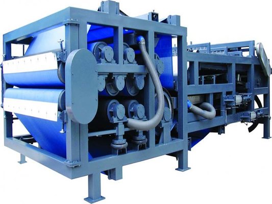 Large Processing Capacity Belt Filter Press for Olive Pomace, Cassava Residues, Spent Grain, Sludge Dewatering5 Large Pr