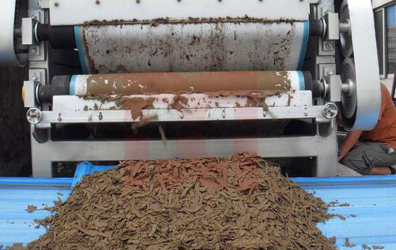 Bean Dregs, Olive Pomace, Cassava Residues, Starch Residue Dewatering by Belt Type Filter Press Dehydrator