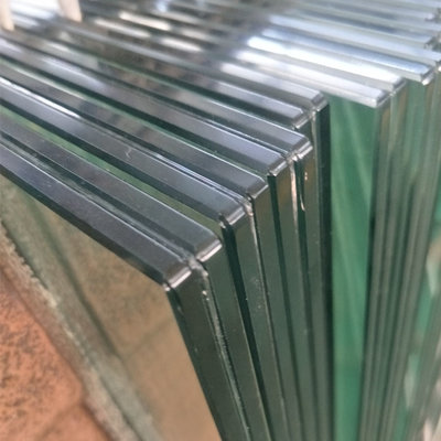 Australia Standard Frameless Clear Toughened PVB Laminated Balustrade Glass price m2