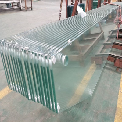 Jumbo Size Low Iron starfire ultra clear Tempered Safety Glass for commercial building Exterior walls