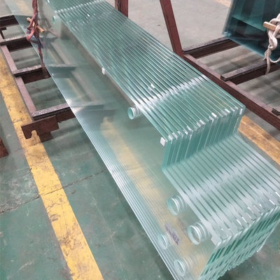 Jumbo Size Low Iron starfire ultra clear Tempered Safety Glass for commercial building Exterior walls