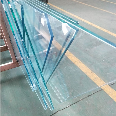 Custom 12mm starfire Ultra Clear Tempered Safety glass price m2 for Commercial Glass Railing systems