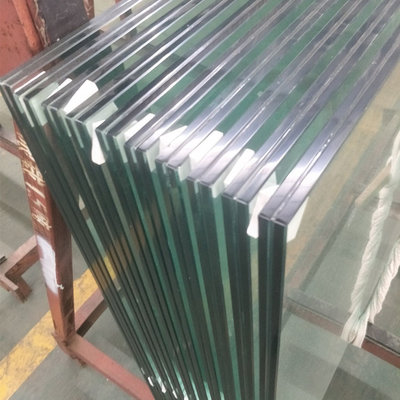 13.52mm clear tempered laminated glass panels for interior frameless glass balustrade