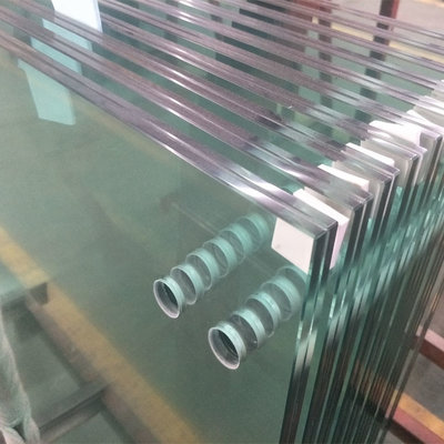 13.52mm clear tempered laminated glass panels for interior frameless glass balustrade