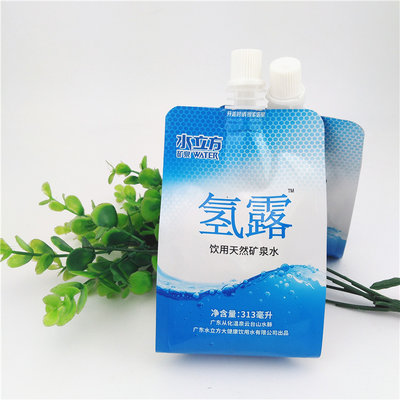 Custom-made 1L-10L rice self - standing suction nozzle bag