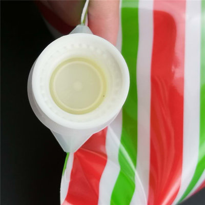 The factory produces red The Large Capacity 3L 5L 10L Outdoor Foldable Bag for Liquid Water