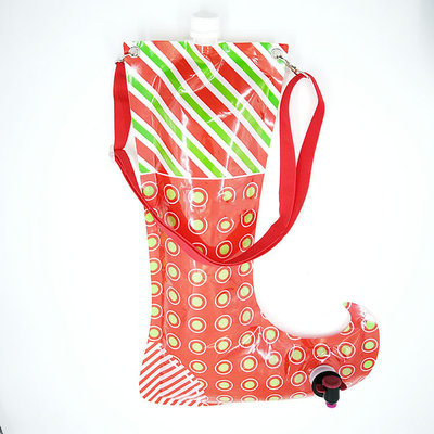The factory produces red The Large Capacity 3L 5L 10L Outdoor Foldable Bag for Liquid Water