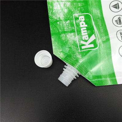 The factory produces 1.5L gravure printing plastic packaging bag for wood wax/doypack