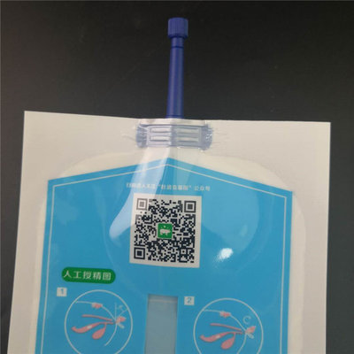factory produces Transparent flexible sperm storage bag for animal fertilization