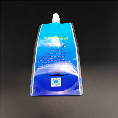 Custom made 330ml Natural potable water filling bag/500ml Healthy water storage bag with nozzle