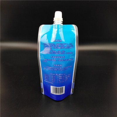 Custom made 330ml Natural potable water filling bag/500ml Healthy water storage bag with nozzle