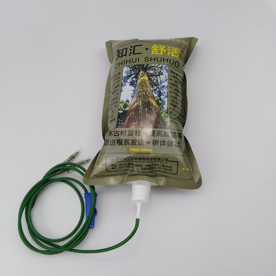 The manufacturer customized 1000ml Big tree transplant Infusion tube bag
