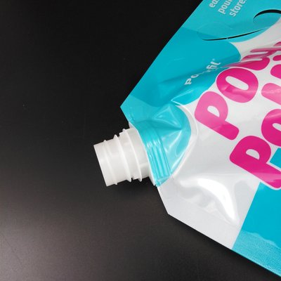2020 most popular free-standing nozzle bag for peracetic acid/1000ml electric vehicle electrolytic liquid bag