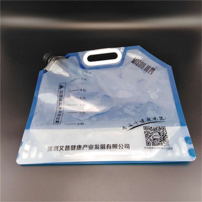 made in China 5L Soft plastic water bags for isolated patients/Hydrogen water bag