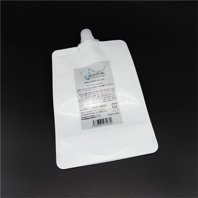 made in China 500ml 75% alcohol Liquid filled bag/Standing plastic bag with spout