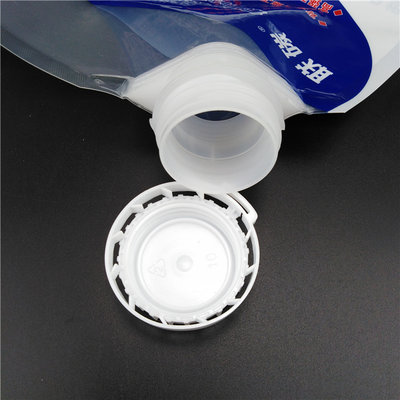 Made in China 1000ml plastic bag of waterproof paint for building/with large nozzle stand - up plastic bag/hand sanitize