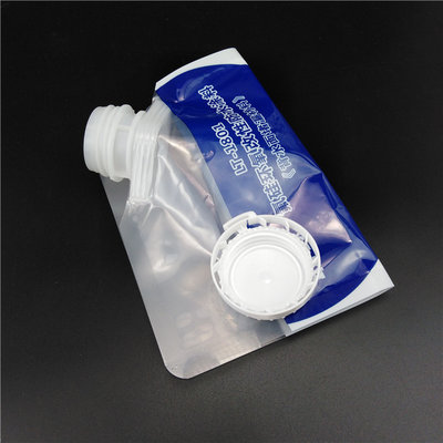 Made in China 1000ml plastic bag of waterproof paint for building/with large nozzle stand - up plastic bag/hand sanitize