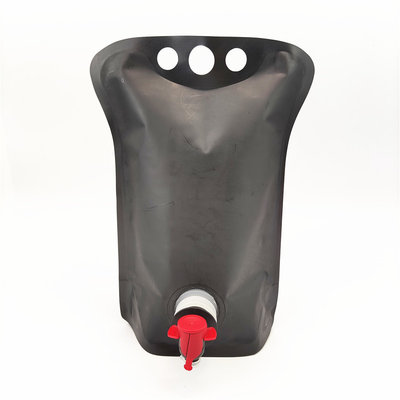 made in China Customize Matte 50 OZ Plastic bags similar to wine bottles/Bag design can be customized/free-standing