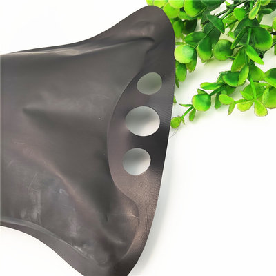 made in China Customize Matte 51 OZ food grade plastic bags for peach gum water/vitop tap, gravure Black surface treatme
