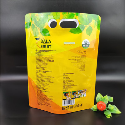3 liters with vitop valve stand - up aluminum foil bag for apple juice/Professional customized manufacturer