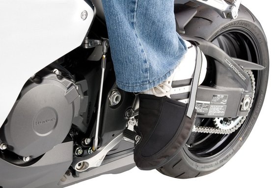 Black Boot Protector For motocycle supplier