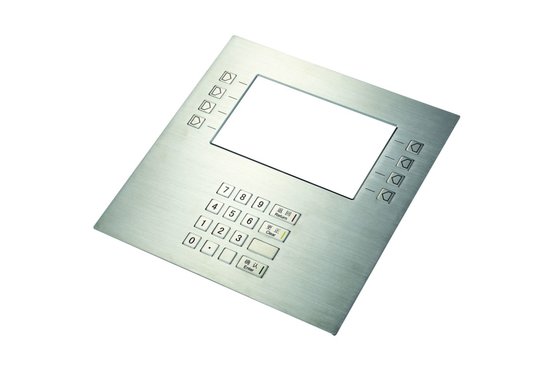 Stainless waterproof and dustproof Metal Keypad with Display Window