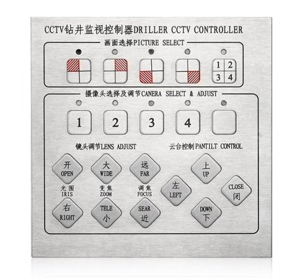 Customzied Stainless Metal Keypad for special outdoor application