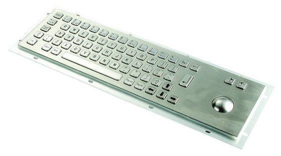 Multi-language Metal Keyboard Industrial Trackballs ， Input Devices Keyboard Trackballs