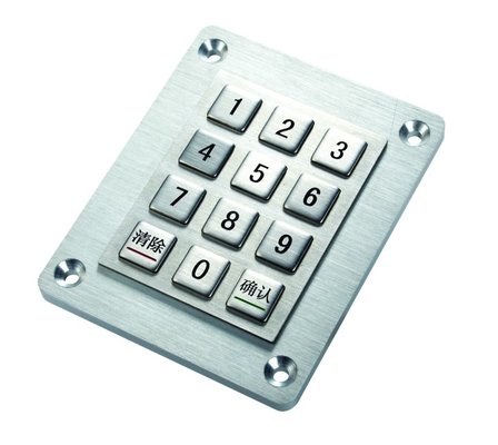 Waterproof Stainless Steel Keyboard