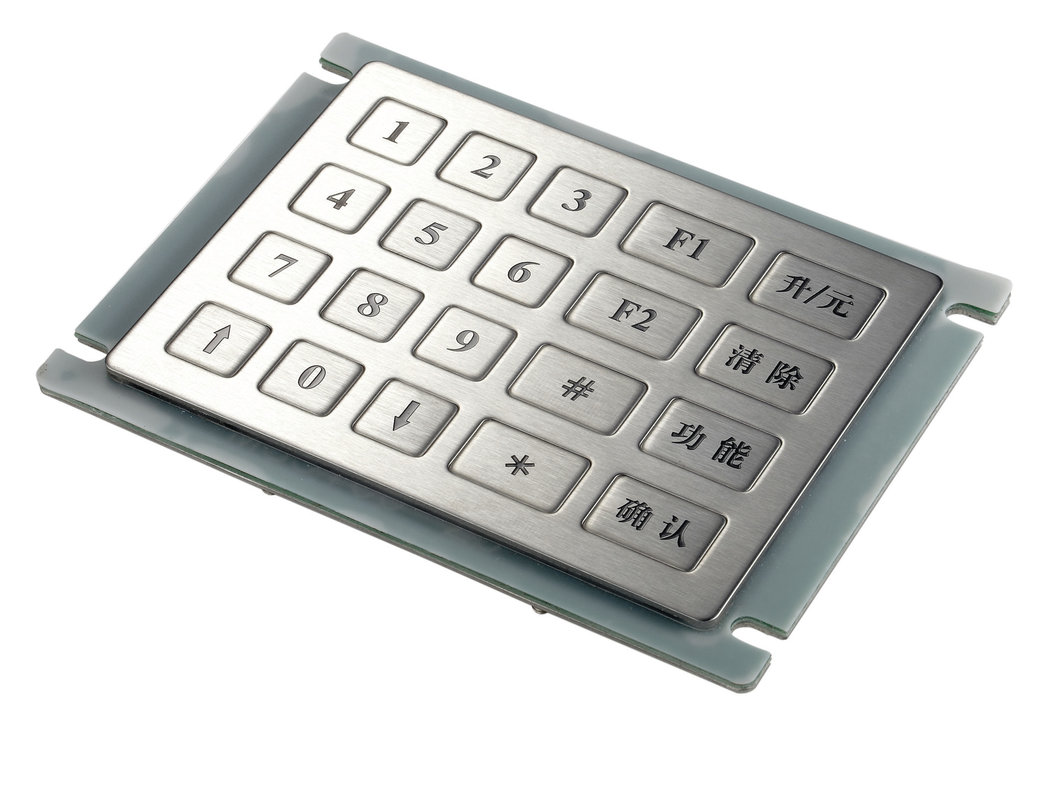 20 Keys Vandalproof Pinpad for ATM and kiosk with interface USB,PS/2 and RS232