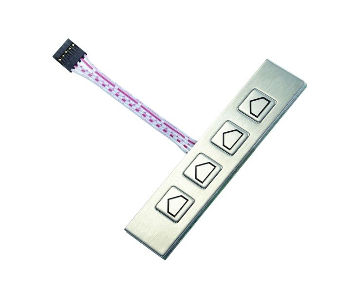 Rugged Multi-Language Industrial Metal ATM Encrypted Pin Pad , Heavy Duty Pin Pad