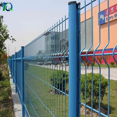 Dark Green 3D Curved Security Welded Wire Fence