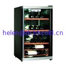 China 59 Bottles 117L Wine Cooler-Mechanical Single Zone supplier