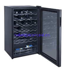 China 34 Bottles 98L Wine Cooler Single Zone (compressor Wine Cellar) supplier
