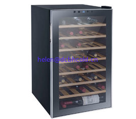 China 51 Bottles 128L Wine Cooler Single Zone (compressor Wine Cellar) supplier