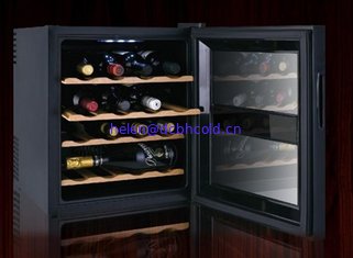 China 16 Bottles 48L Wine Cooler Single Zone (Thermoelectric Wine Cooler Wine Cellar) supplier