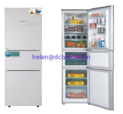 China 188L DC upright solar fridge freezer AC/DC compressor fridge ( upright 3doors 188L218L) supplier