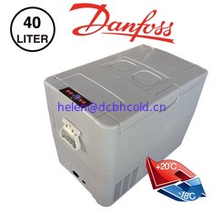China Mini 40L DC freezer solar fridge freezer AC/DC compressor fridge-Danfoss compressor-DC portable freezer supplier