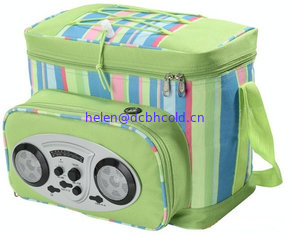 China Music cooler bag with speaker Thermos cooler bag for garden lunchbag supplier