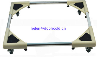 China Adjustable Metal Stand with Wheels for Refrigerator supplier