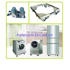 China 47cm-65cm max128KG Adjustable Metal Stand with Wheels for Refrigerator supplier