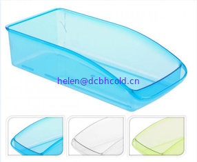 China ROHS Plastic 30cmx9.2cmx6.5cm Fridge Food Storage Box Container Holder supplier