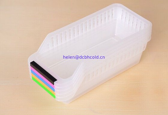 ROHS Sanada Refrigerator Food Beer Plastic Transparent Storage Box Container supplier