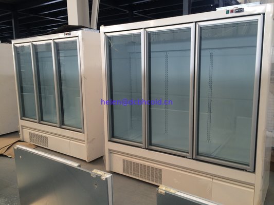 Commercial fridge cooler without lightbox supplier