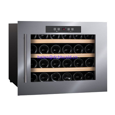 24 Bottles 56L Wine Cooler Single Zone Build in cooler supplier
