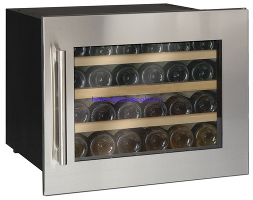 24 Bottles 56L Wine Cooler Single Zone Build in cooler supplier